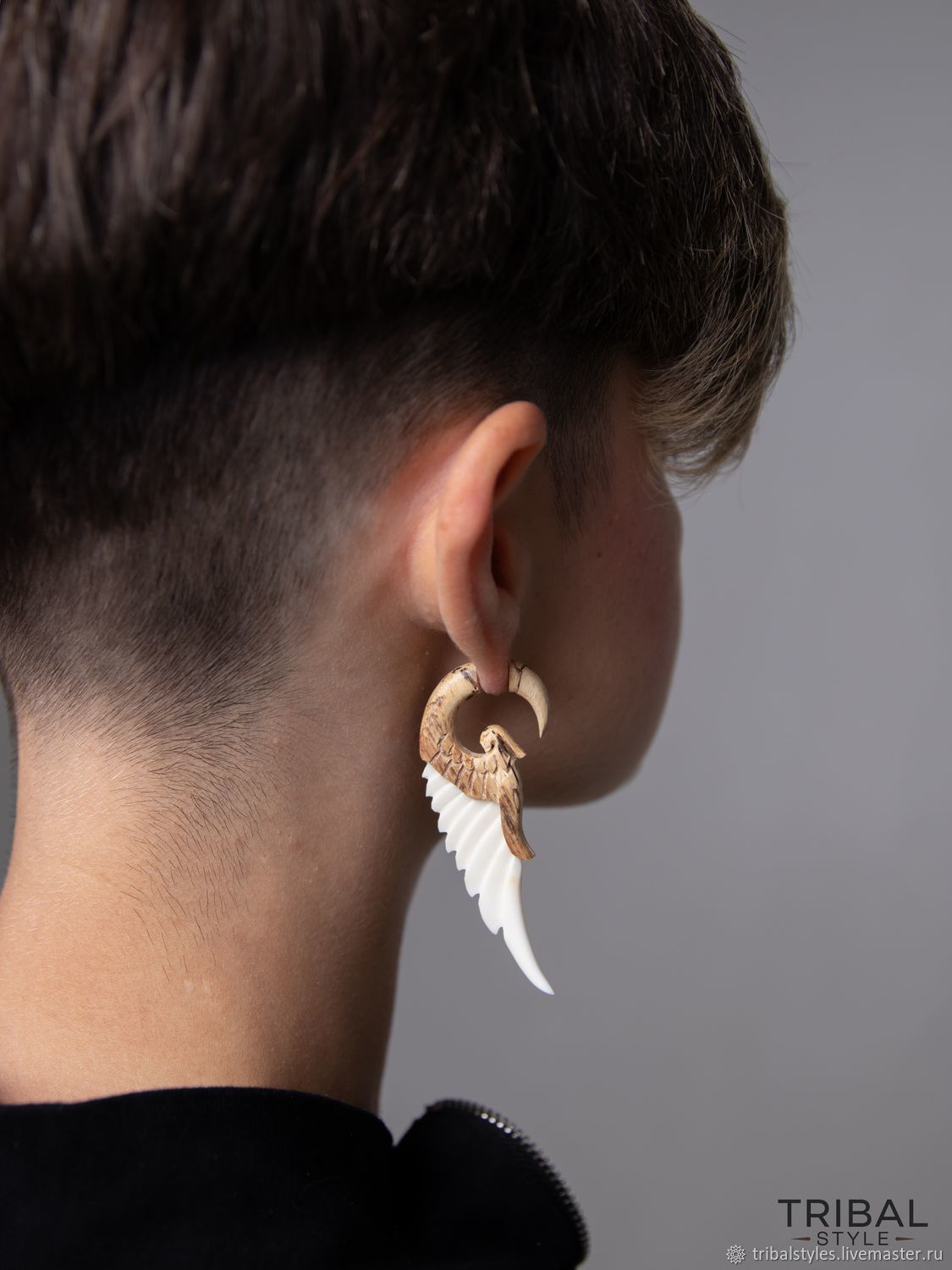 Этнические серьги "Крылья Ангела" (WB04) купить в интернет-магазине ...