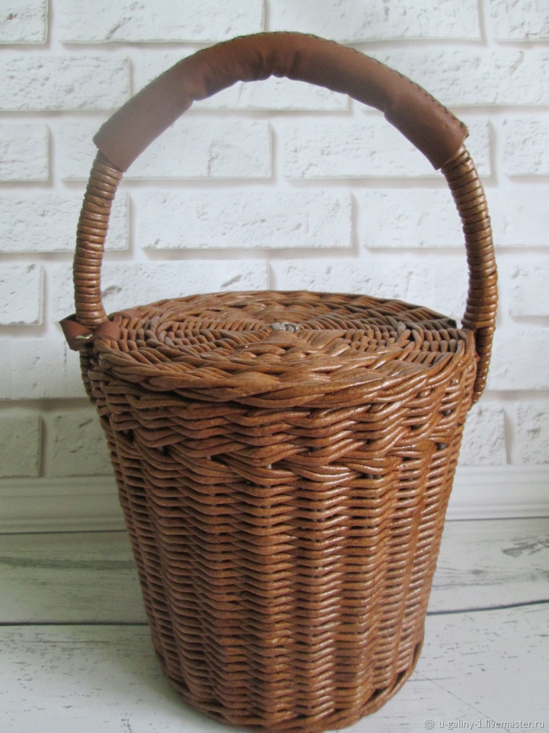 Корзины: корзинка с крышкой – заказать на Ярмарке Мастеров – PDPFIRU ...