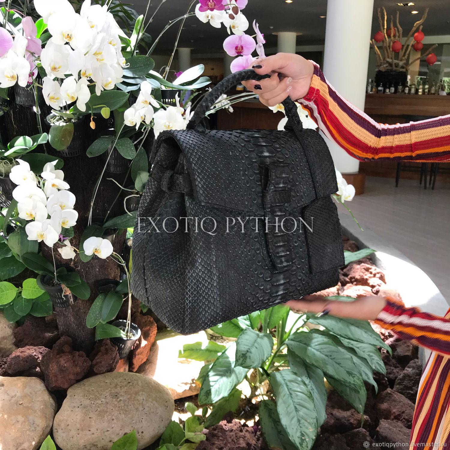 Сумка из кожи питона в интернет-магазине Ярмарка Мастеров по цене 28000 ₽ – SOVYORU ...