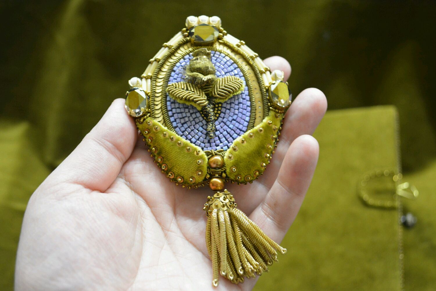 Брошь "Королевская роза" – купить в интернет-магазине на Ярмарке ...