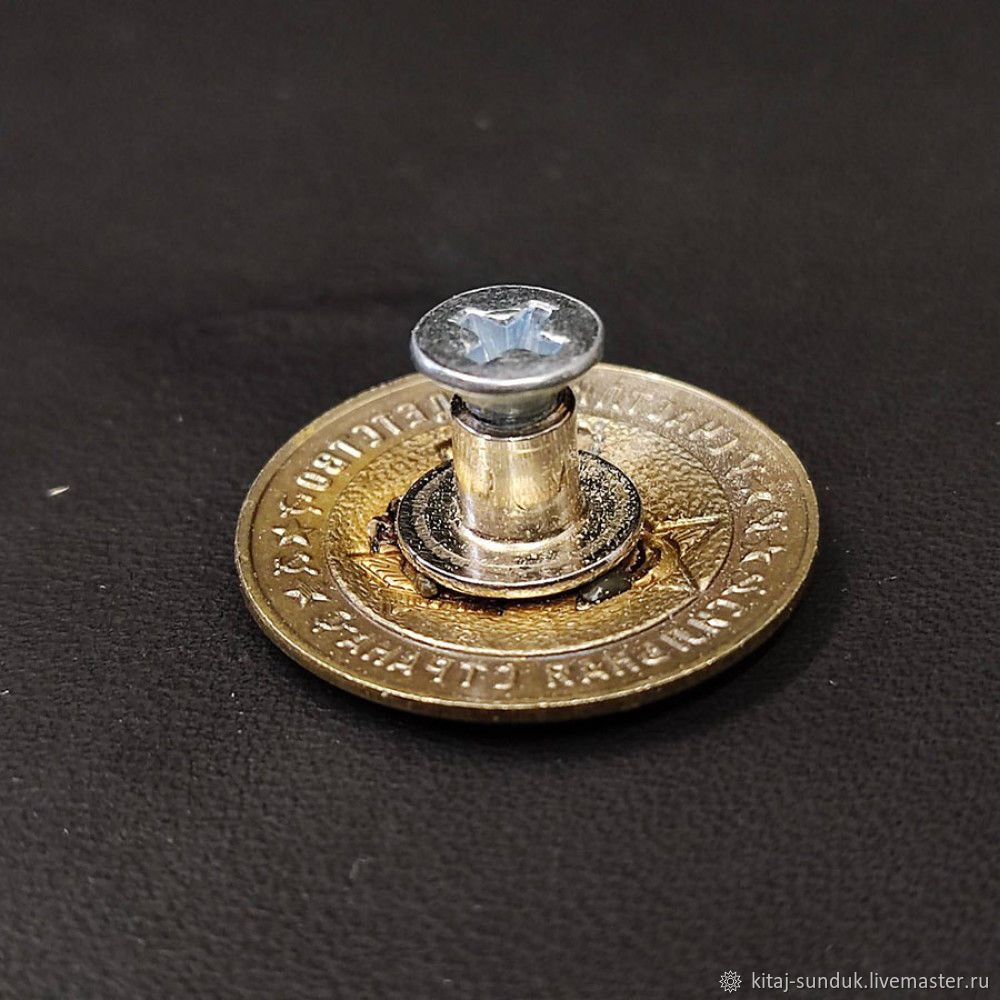 Кончо для кожаных изделий латунное в интернет-магазине на Ярмарке ...