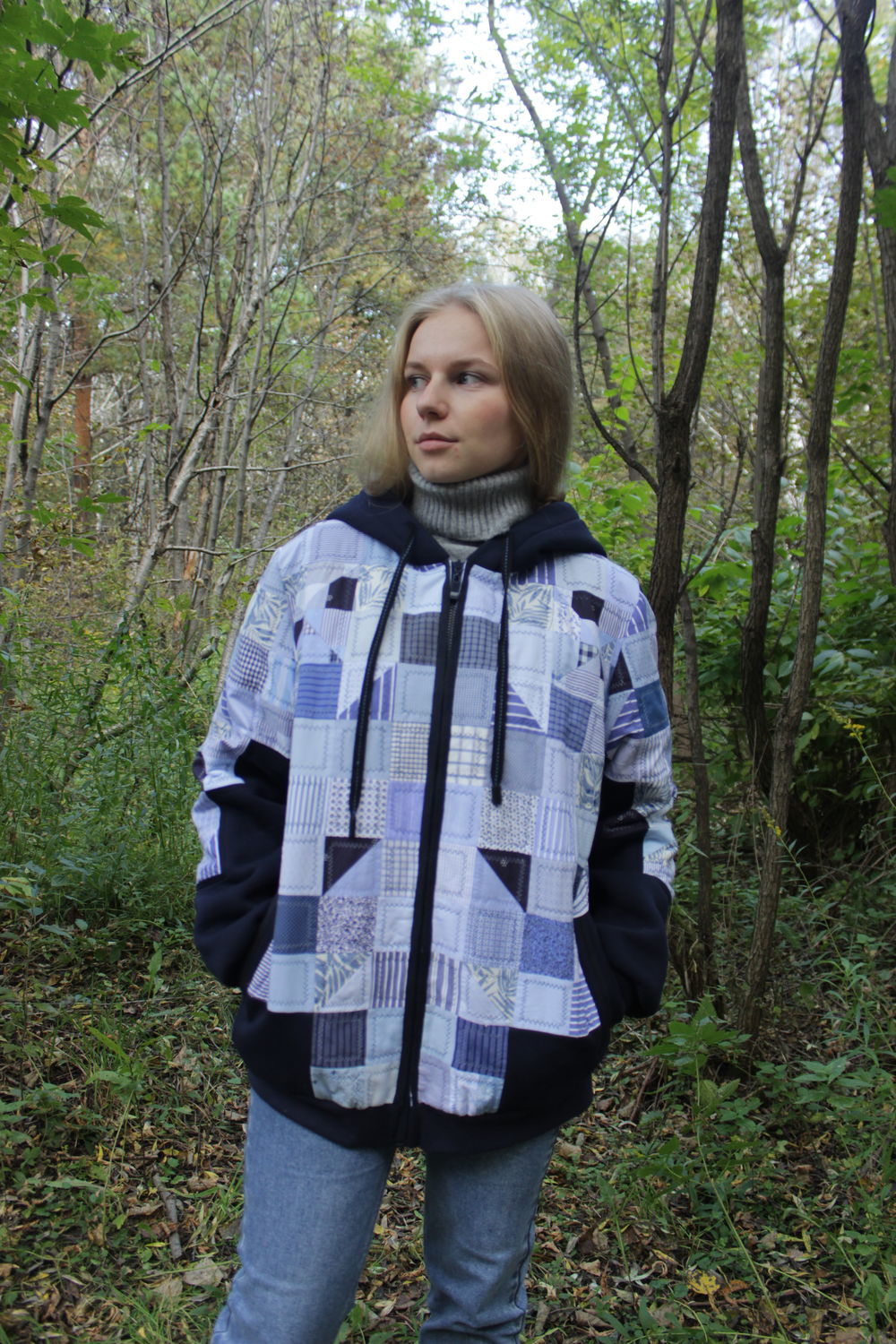 Куртки: Куртка женская "Пэчворк" в интернет-магазине Ярмарка Мастеров ...