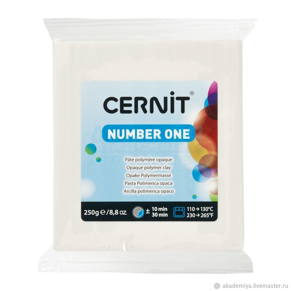 Цернит Cernit Number One 027 цвет белый опак 250 гр. в интернет-магазине на Ярмарке Мастеров ...