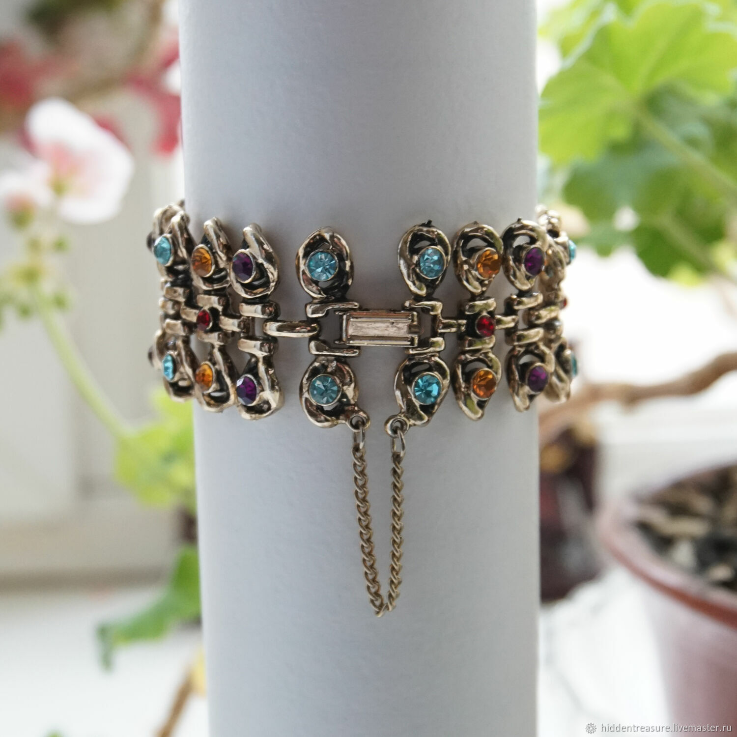 Винтаж: Винтажный браслет 50-е в интернет-магазине на Ярмарке Мастеров ...