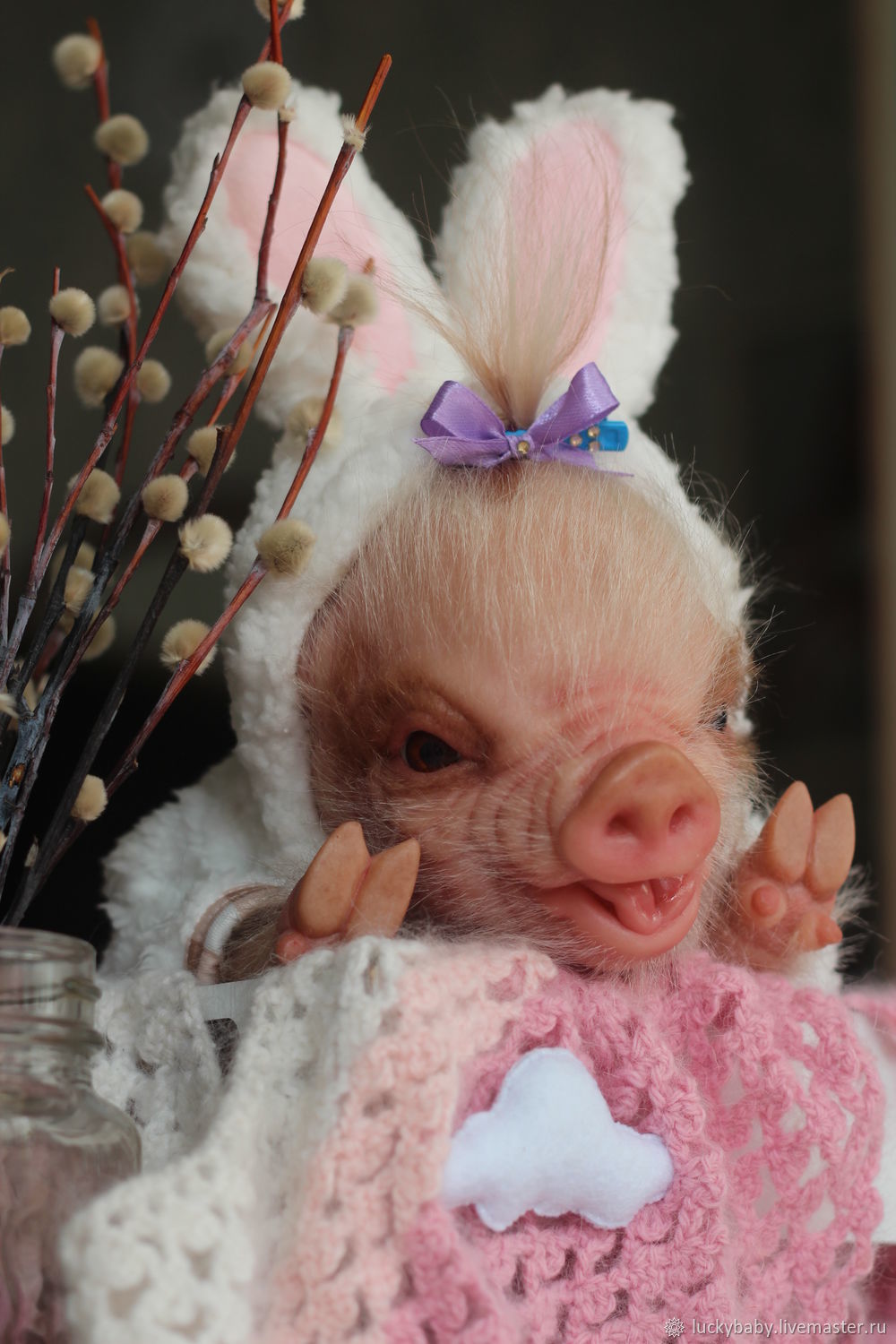 Куклы Reborn: Свинка реборн Harley Quinn .Молд Fawn by Cindy Musgrove в ...