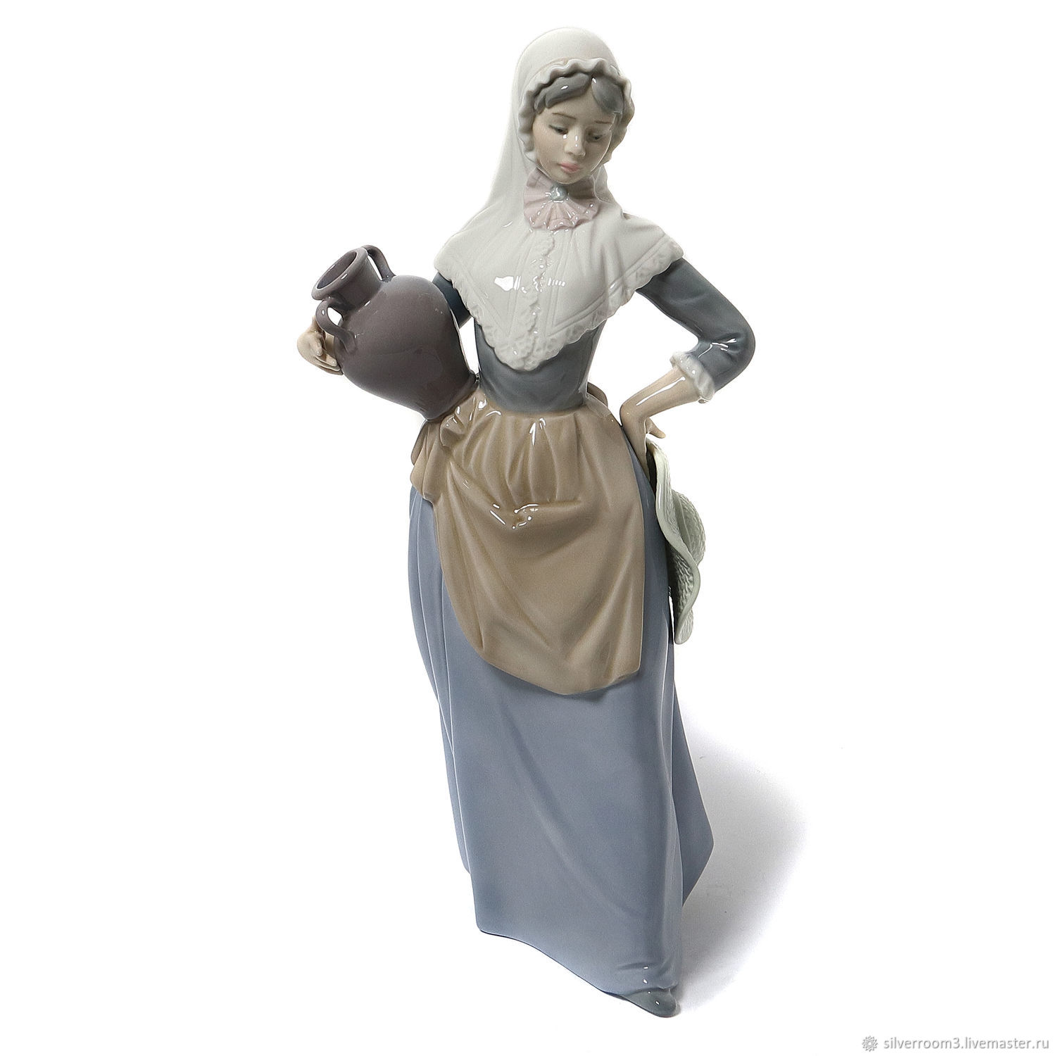 Винтаж: Фарфоровая фигура "Девушка с кувшином". NAO by Lladro купить в ...