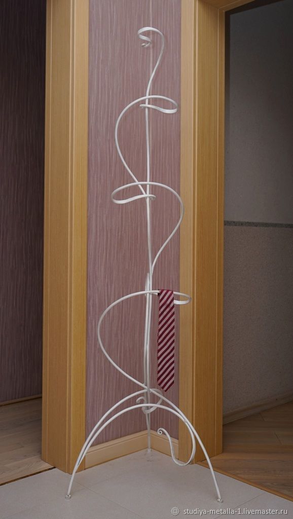 Вешалка интерьерная кованая в интернет-магазине Ярмарка Мастеров по ...