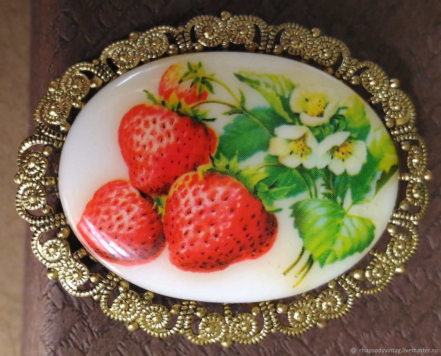 Винтаж: Брошь винтажная WESTERN GERMANY купить в интернет-магазине ...