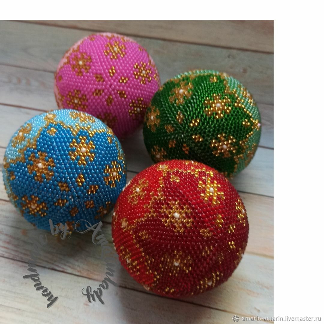 Новогодний шарик на елку "Звездный" купить в интернет-магазине Ярмарка ...