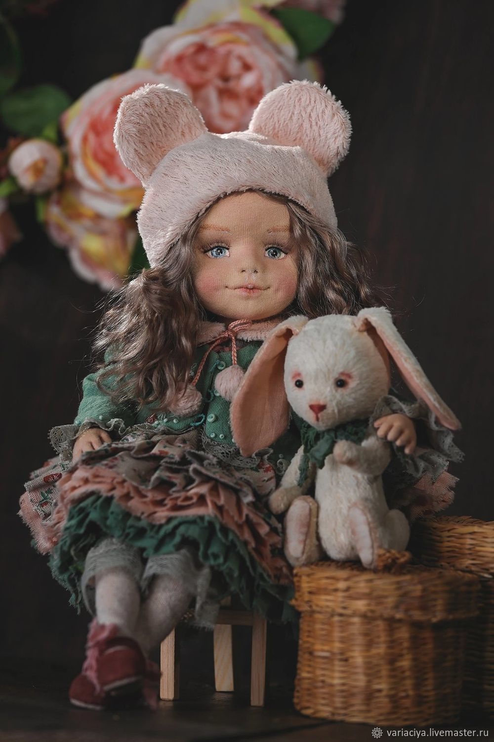 Интерьерная кукла Мила купить в интернет-магазине Ярмарка Мастеров по цене 30000 ₽ – SZ1YURU ...