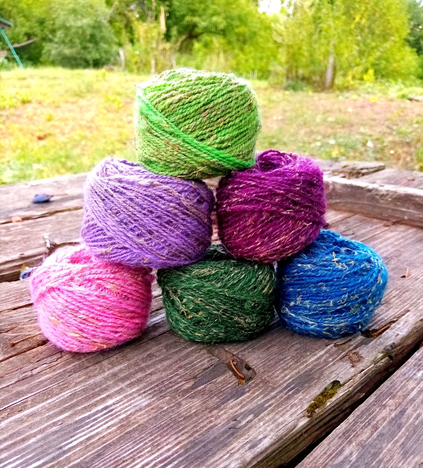 Крапивная пряжа набор. Подарок для рукодельницы на 8 марта в интернет ...