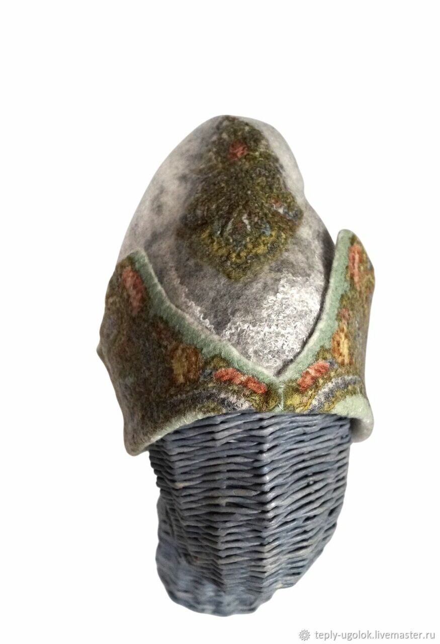 Банные принадлежности: валяная шапка банная Иван Царевич в интернет-магазине Ярмарка Мастеров по ...