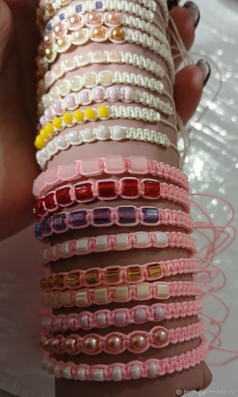 Браслет плетёный. Чешский бисер в интернет-магазине Ярмарка Мастеров по цене 150 ₽ – VN4GSRU ...