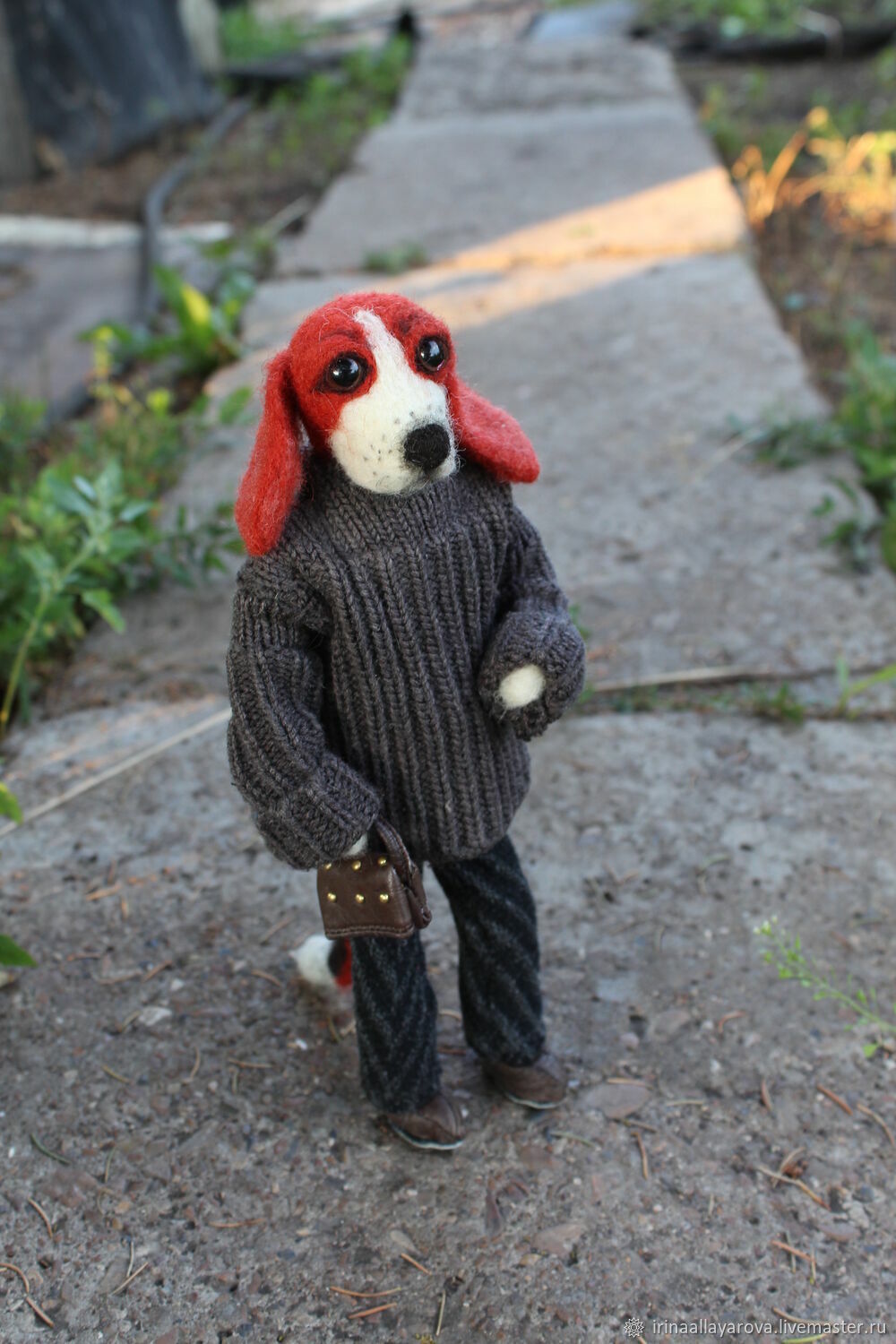 Пёс Бигль на заказ в интернет-магазине Ярмарка Мастеров по цене 5900 ...