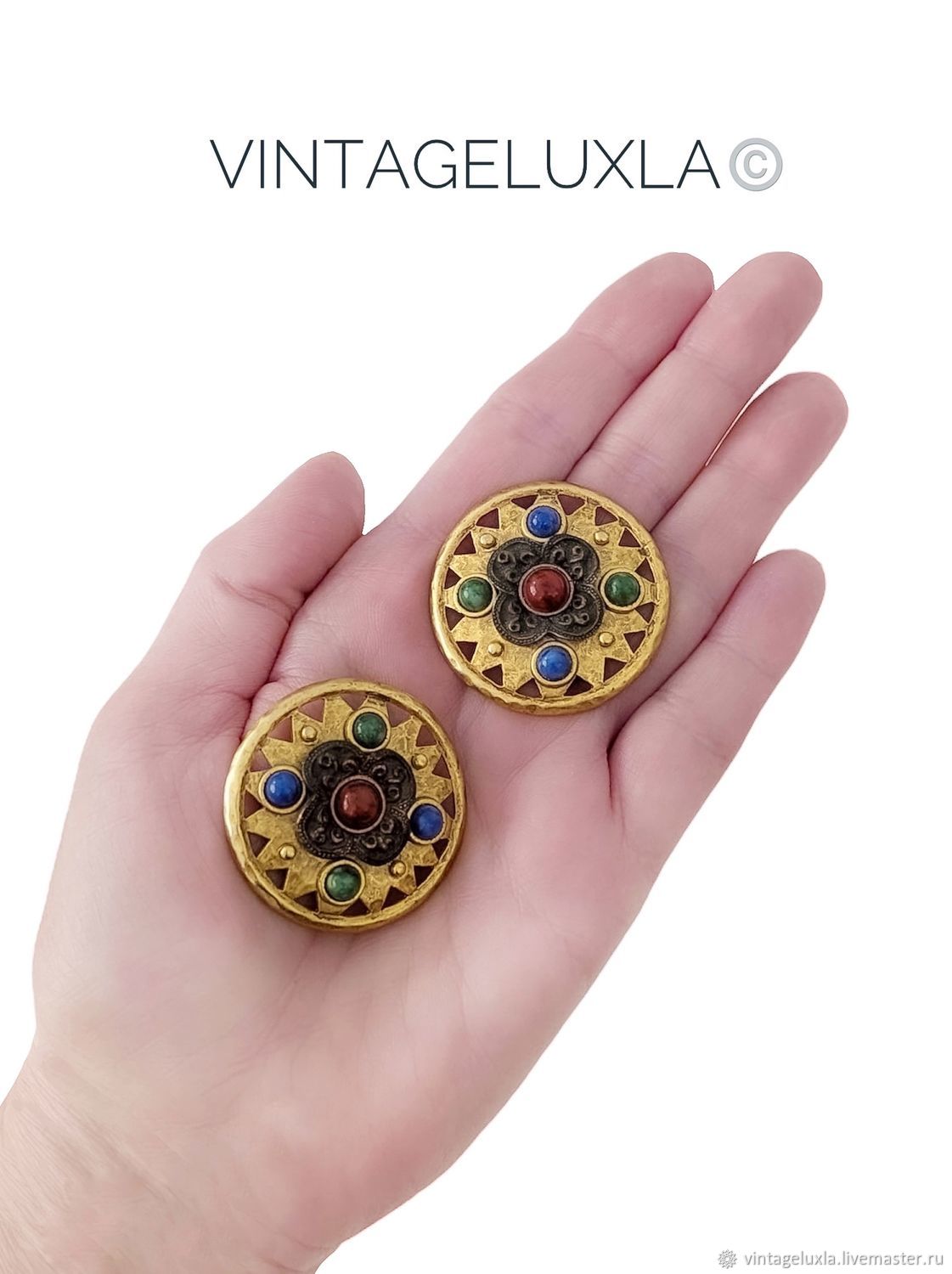 Винтаж: Винтажные серьги от ROBERT ROSE купить в интернет-магазине ...