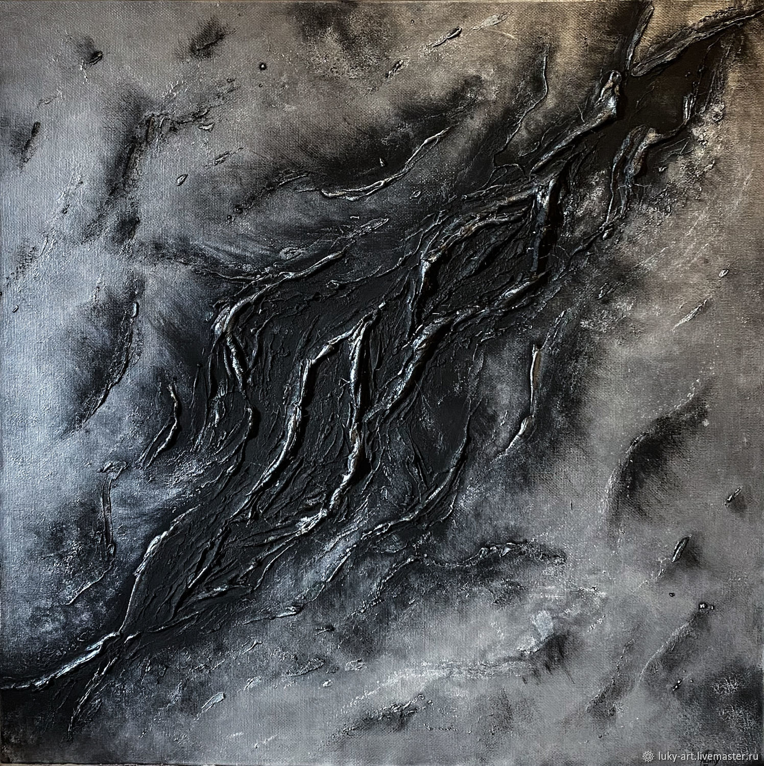 Картина: "Drawled silence in the glow of Pele" в интернет-магазине на ...