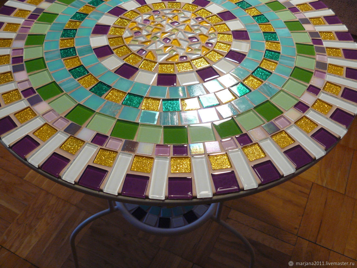 Мозаичный столик "Летние краски" на заказ в интернет-магазине Ярмарка ...