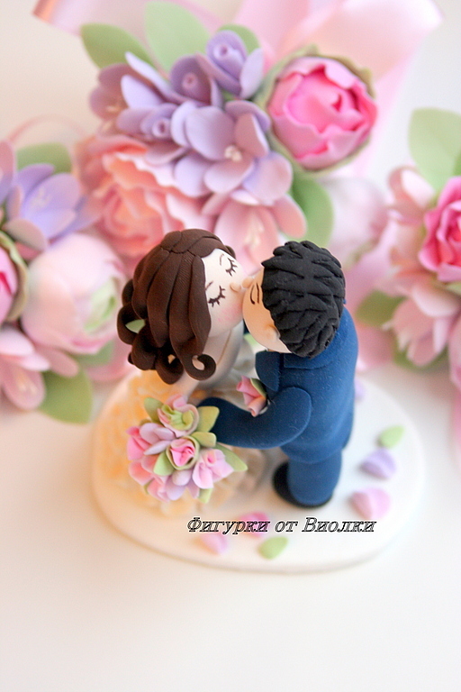 Фигурки на свадебный торт "Поцелуй - 32" в интернет-магазине на Ярмарке ...