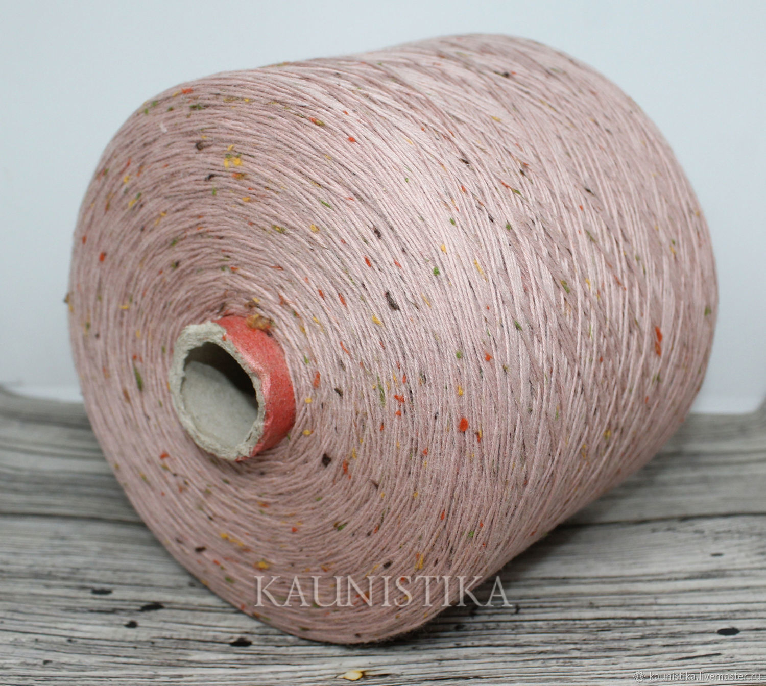 Slubby Clown 100 меринос твидовый Pale Blush Пыльная роза купить в интернет магазине Ярмарка