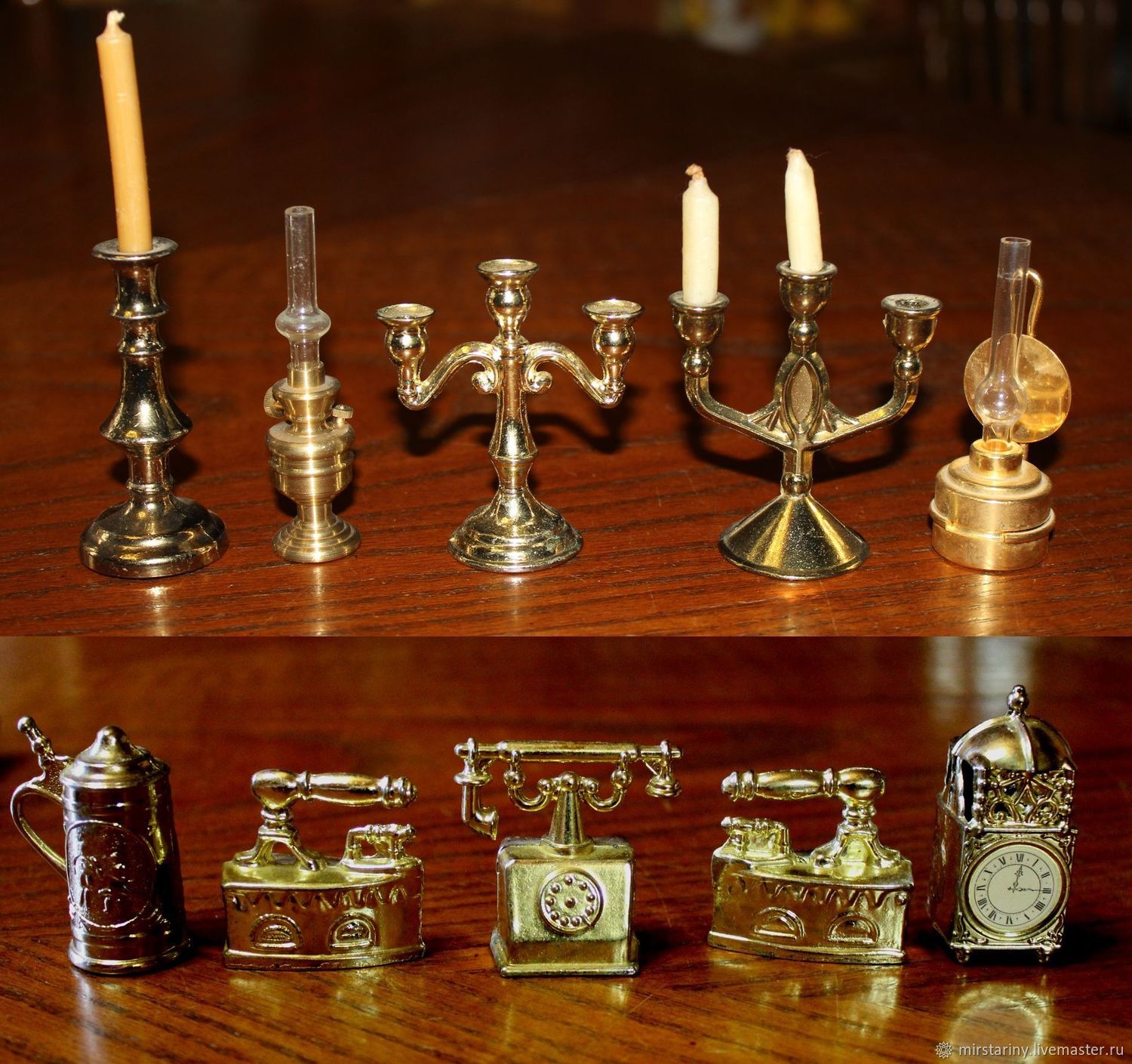 Collectible Vintage Brass Miniatures Germany купить на Ярмарке Мастеров I25phcom