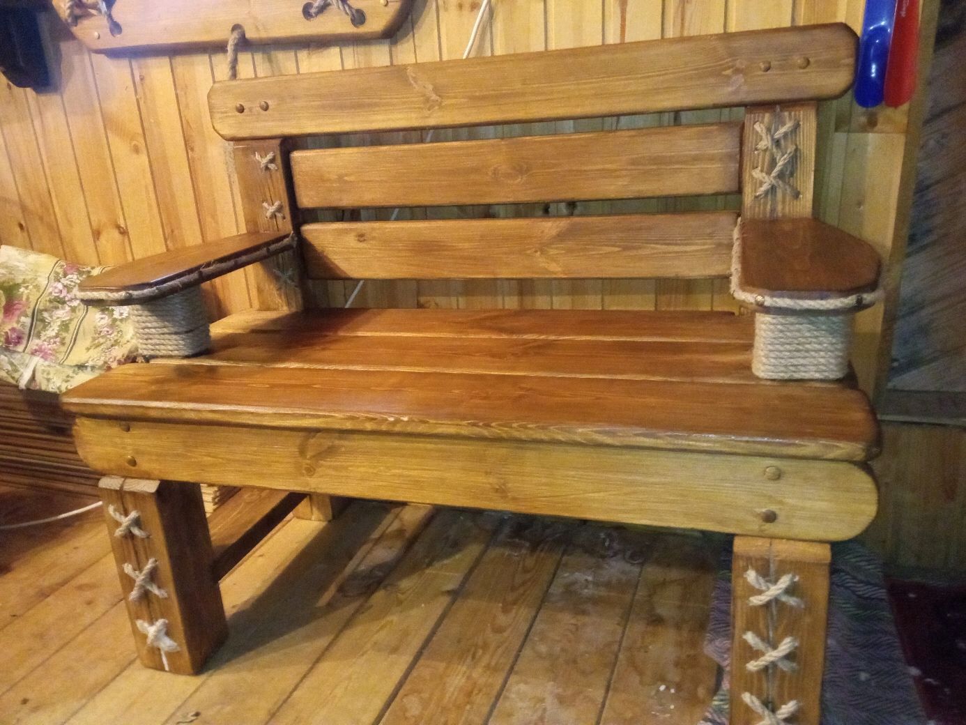 Скамейка, обувница – заказать на Ярмарке Мастеров – ULRIIRU | Скамейки ...