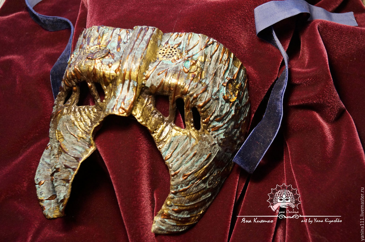 "Темный рыцарь" Полумаска мужская, карнавальная, венецианская ...