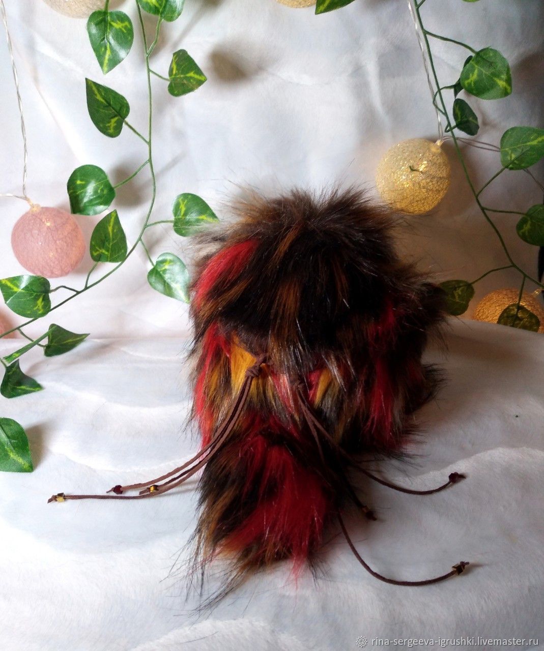 Игрушка из меха и полимерной глины Дехья (Геншин) в интернет-магазине Ярмарка Мастеров по цене ...