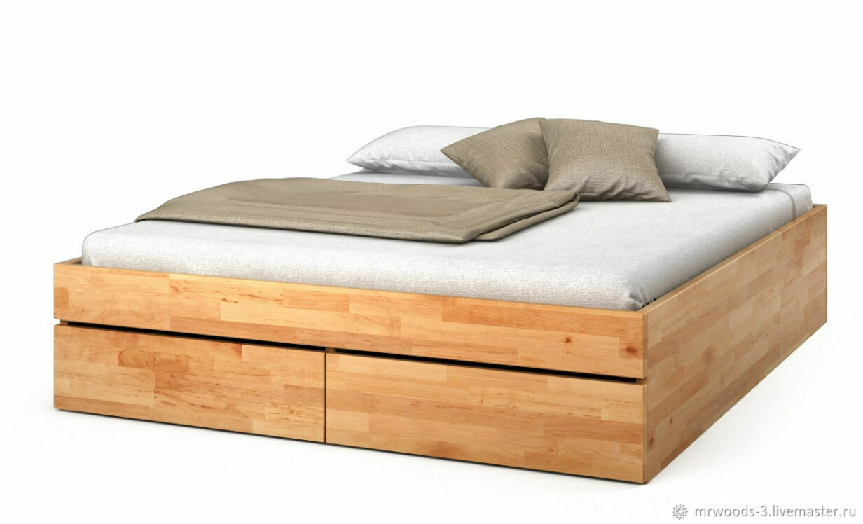 Кровати: Кровать из массива сосны – купить на Ярмарке Мастеров ...