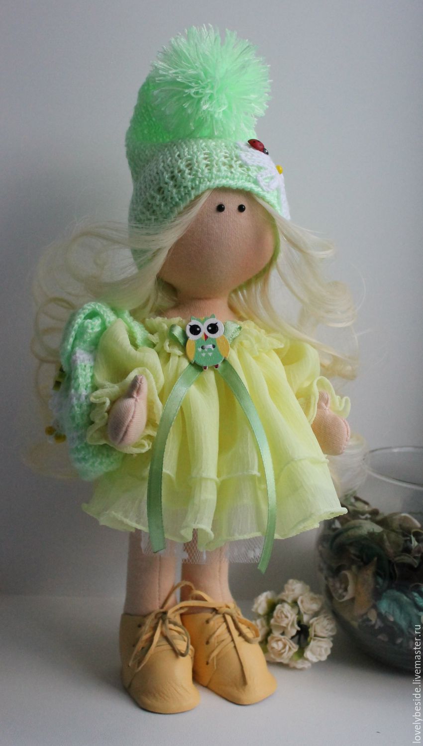 интерьерная куколка-малышка Вероника в интернет-магазине на Ярмарке ...