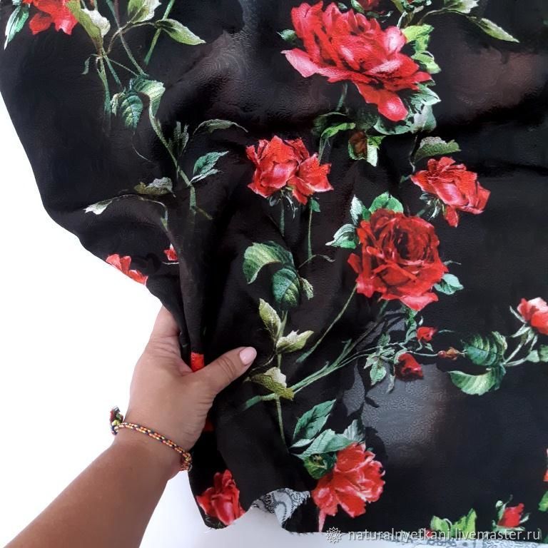 Жаккард хлопковый шелком в стиле D&G купить в интернет-магазине Ярмарка ...