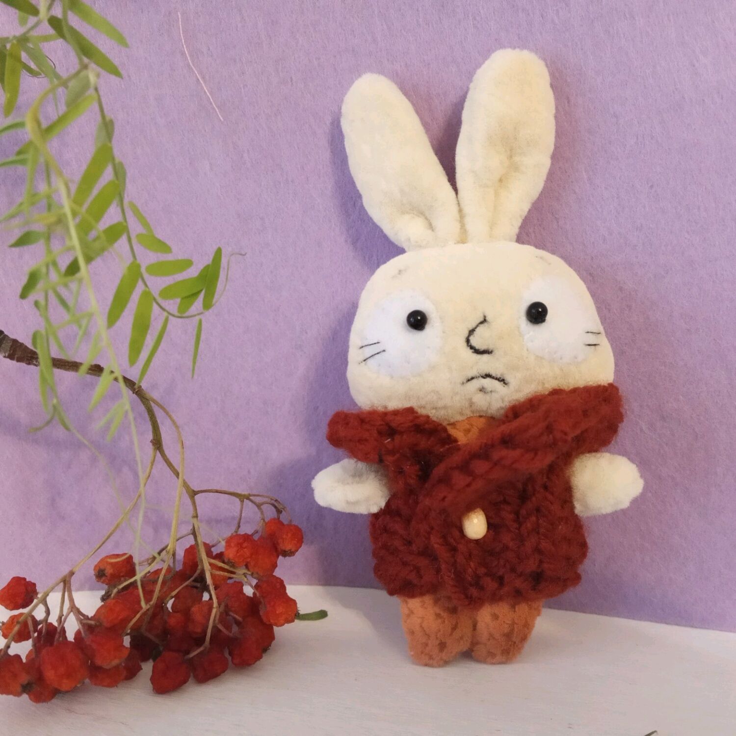 Символ нового года -зайка – купить на Ярмарке Мастеров – RPBH8RU ...