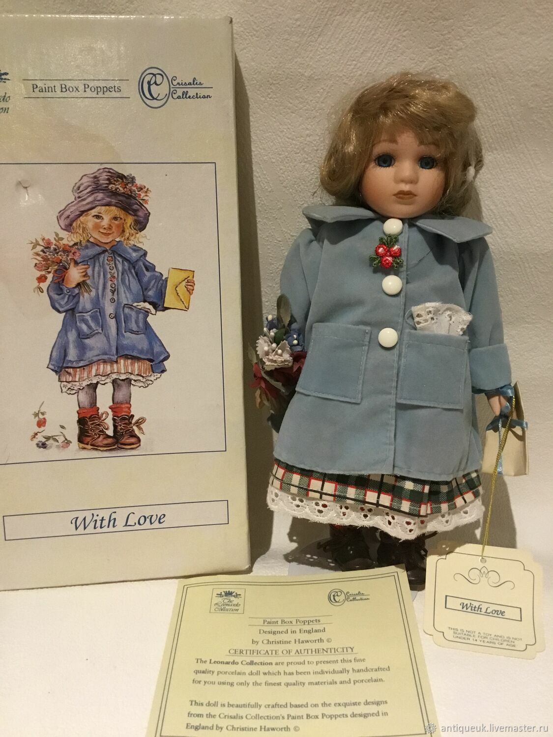 Винтаж: Коллекционная фарфоровая кукла CRISALIS COLLECTION. THE ...