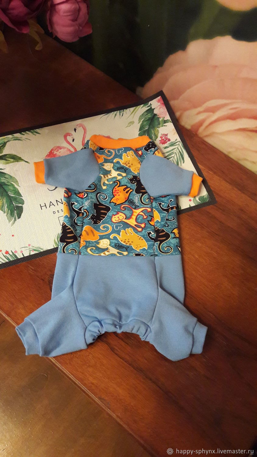 Одежда для кошек "Комбинезон Рыжий кот" в интернет-магазине Ярмарка ...