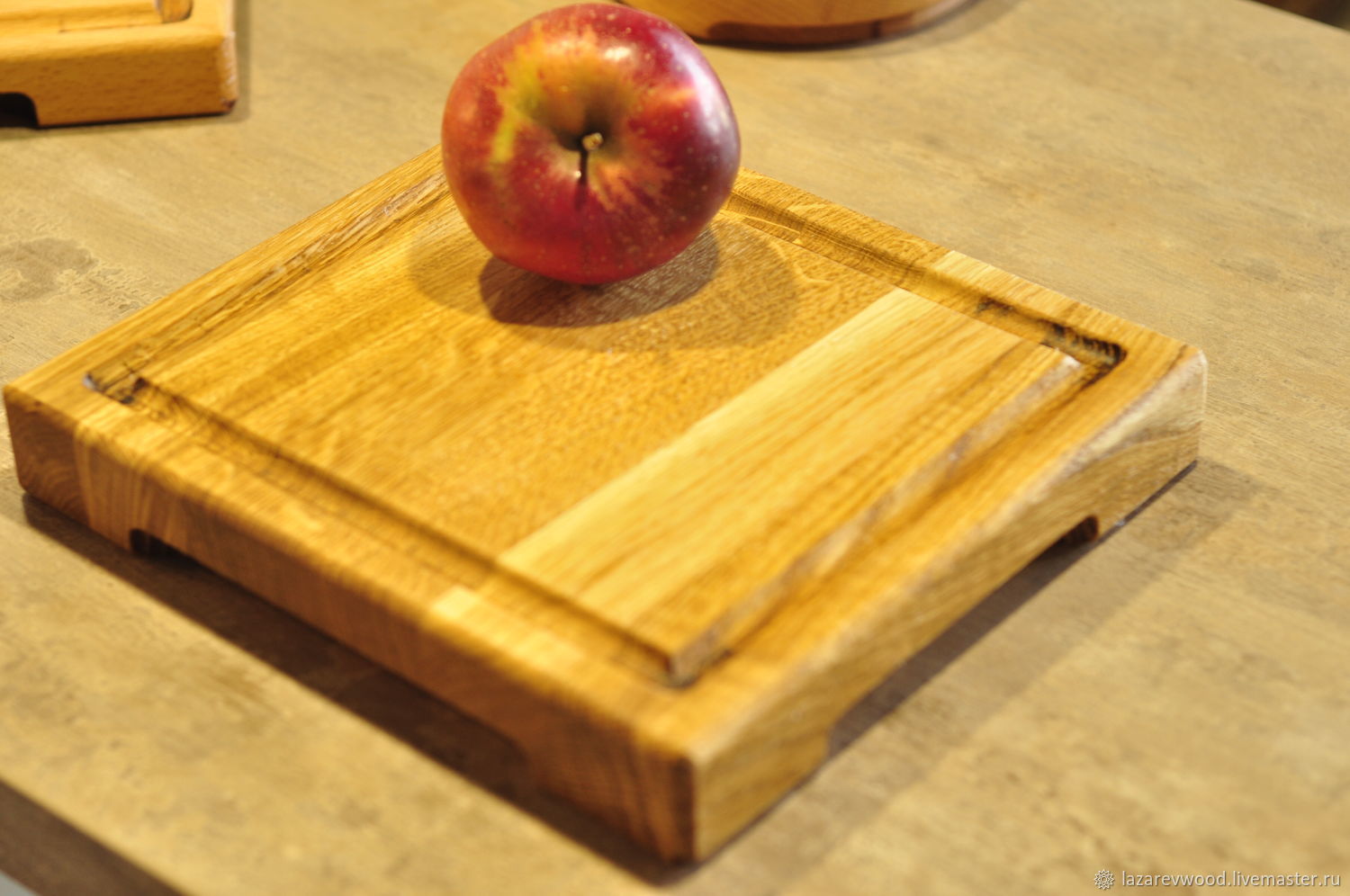 Дубовая разделочная доска в интернет-магазине на Ярмарке Мастеров ...