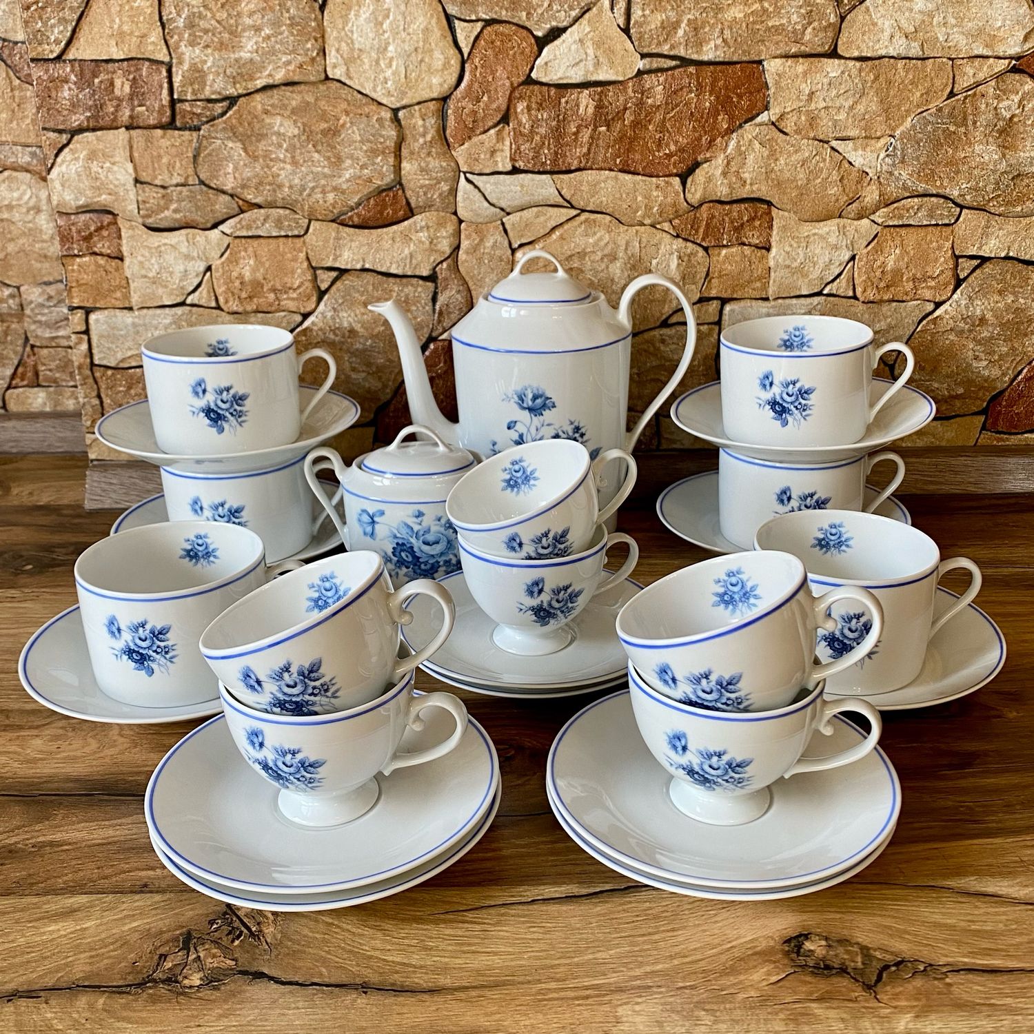 Винтаж Чайный сервиз Limoges на 6 персон Фарфор купить в интернет магазине Ярмарка Мастеров по