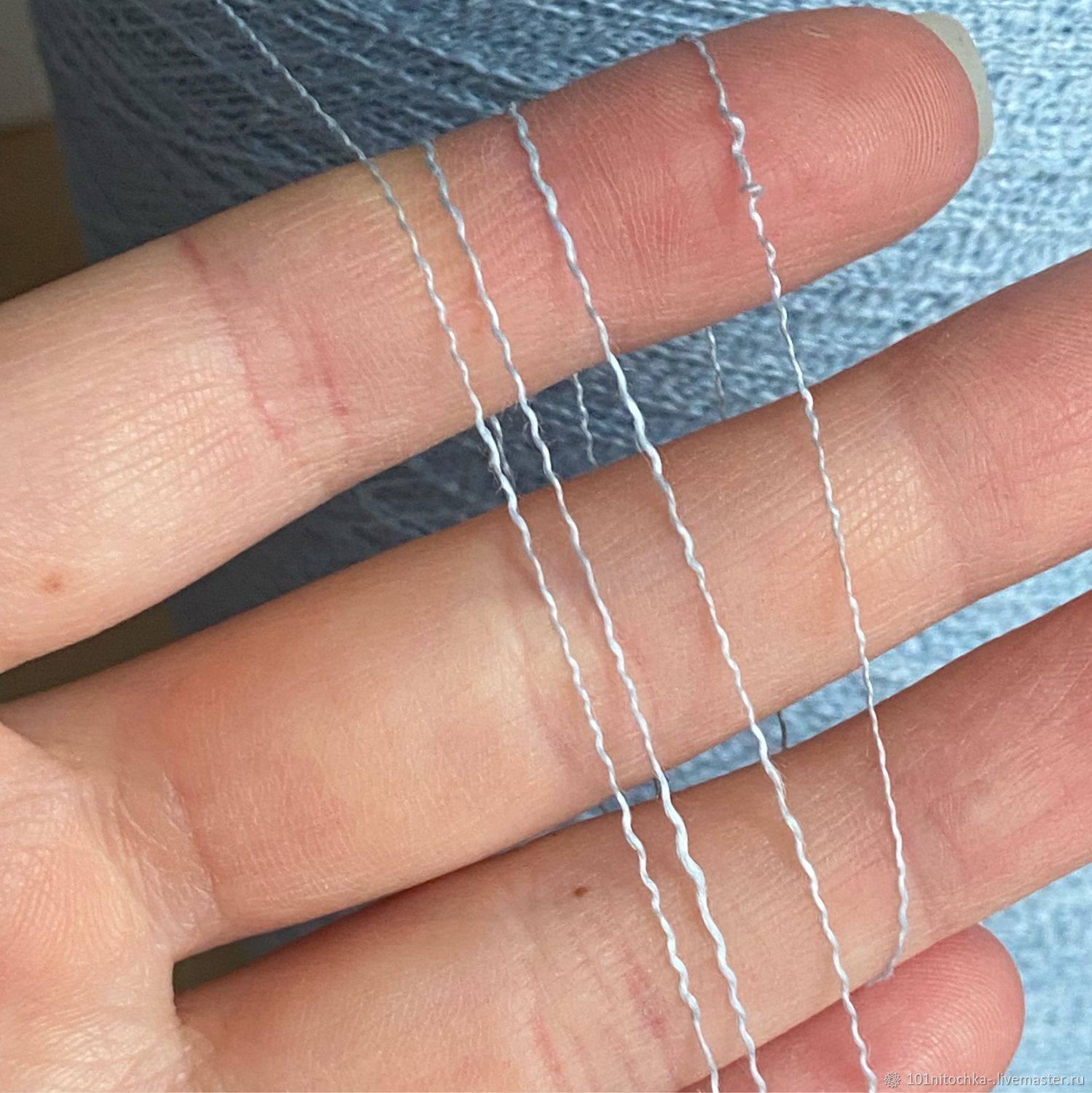 90% лен Pecci Filati art new easy пряжа итальянская голубой купить в ...