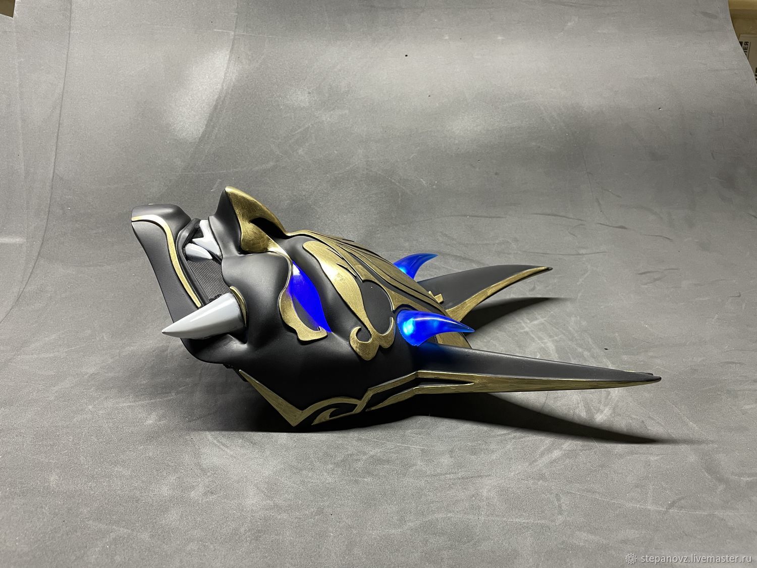 Маски персонажей: Genshin Impact Xiao samurai Mask в интернет-магазине ...