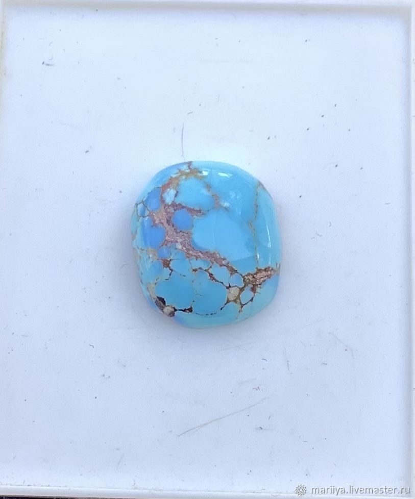 Бирюза кабошон купить в интернет-магазине Ярмарка Мастеров по цене 1500 ...
