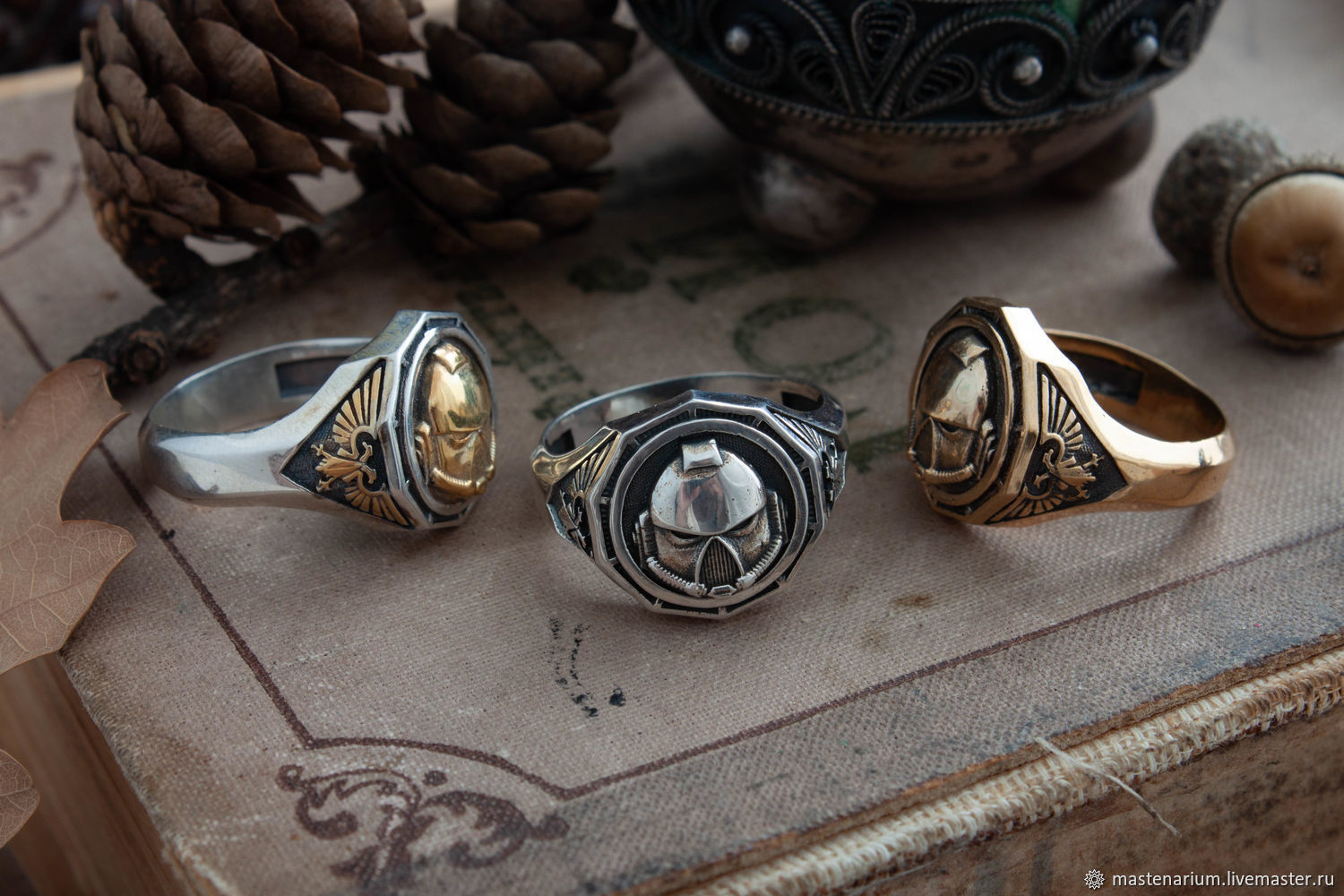 The Ring Of The Space Marines. Warhammer 40k. bronze silver – купить на ...
