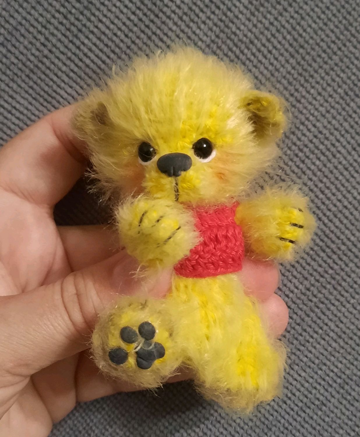 Мини Винни Пух купить в интернет-магазине Ярмарка Мастеров по цене 1800 ...