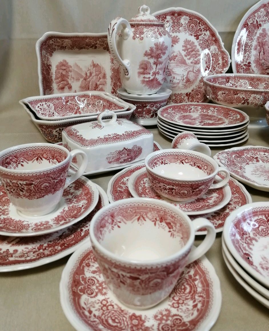 Винтаж: Burgenland посуда. Красный Бургенланд Виллерой Бох купить в ...