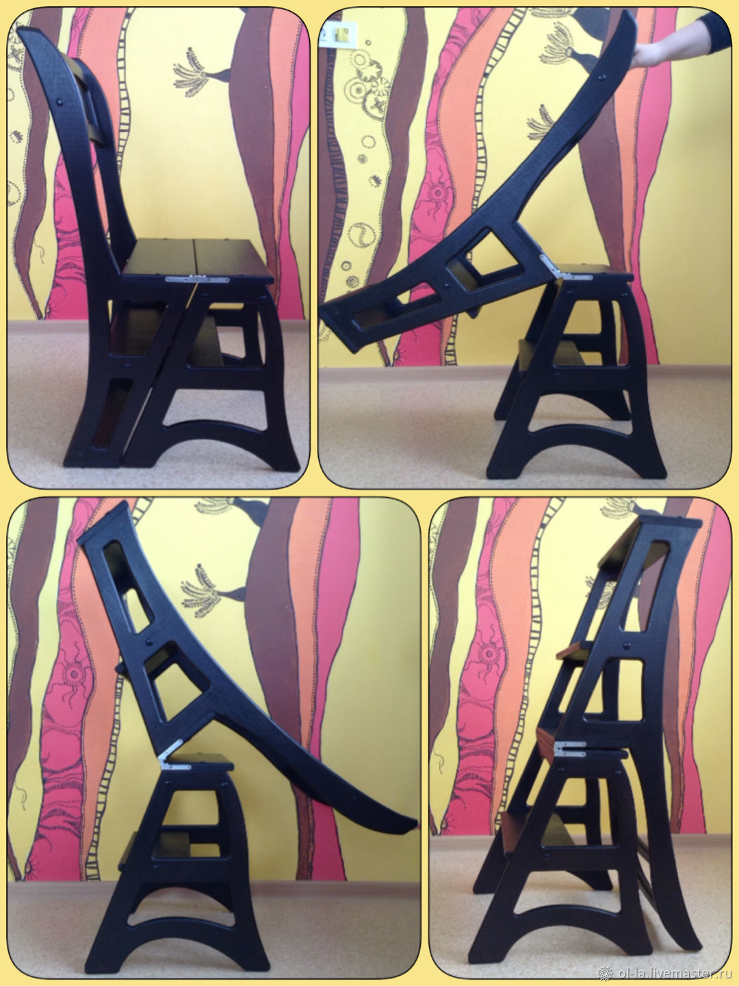 Стул-стремянка в интернет-магазине на Ярмарке Мастеров | Стулья, Санкт ...