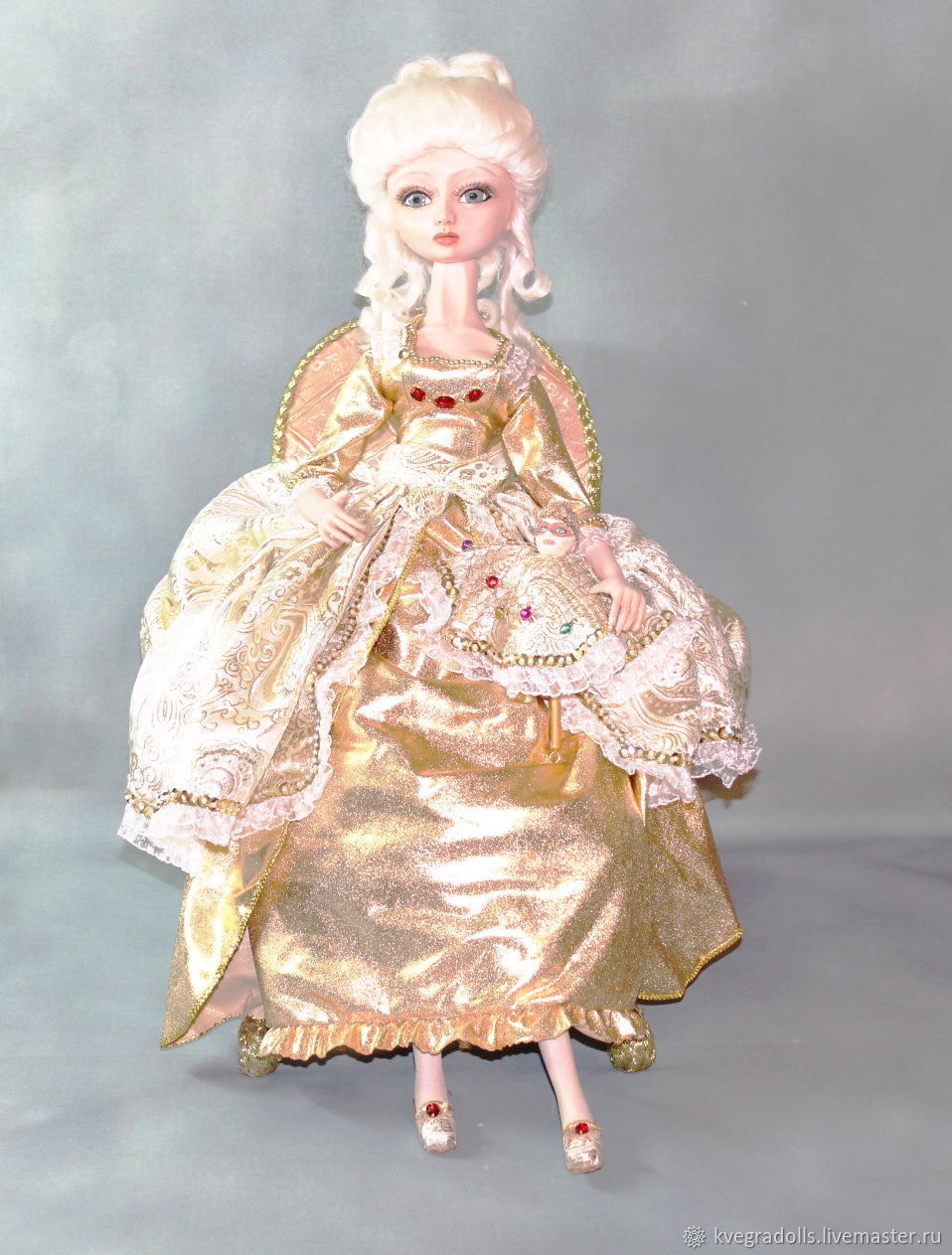 Кукла будуарная "Изабель" в интернет-магазине на Ярмарке Мастеров ...