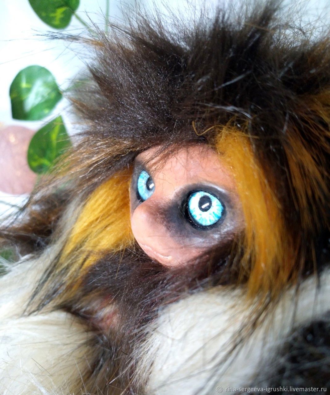 Игрушка из меха и полимерной глины Дехья (Геншин) в интернет-магазине Ярмарка Мастеров по цене ...