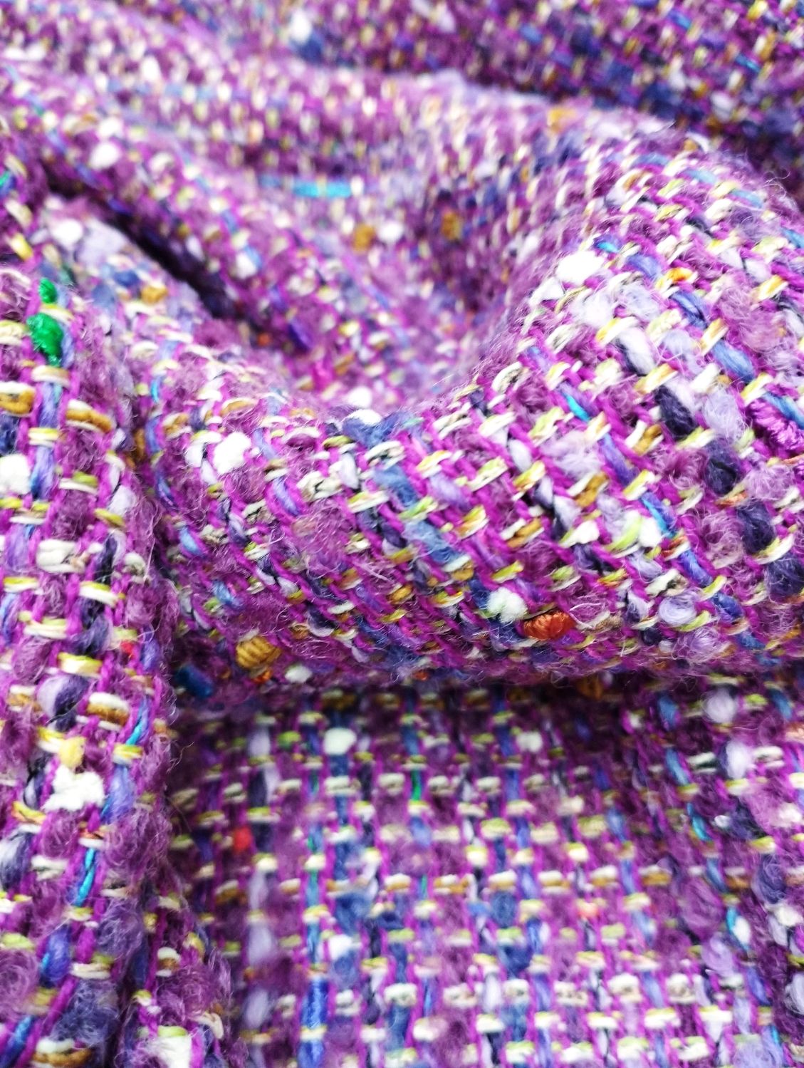 Ткани: Твид в стиле Шанель в интернет-магазине Ярмарка Мастеров по цене ...