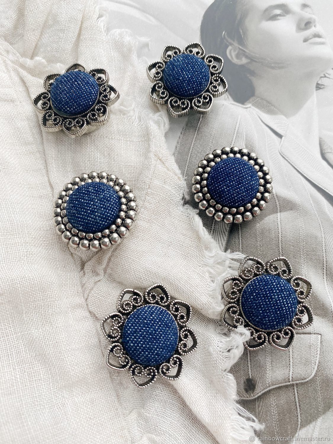 Винтаж: Винтажные джинсовые накладки в интернет-магазине на Ярмарке ...