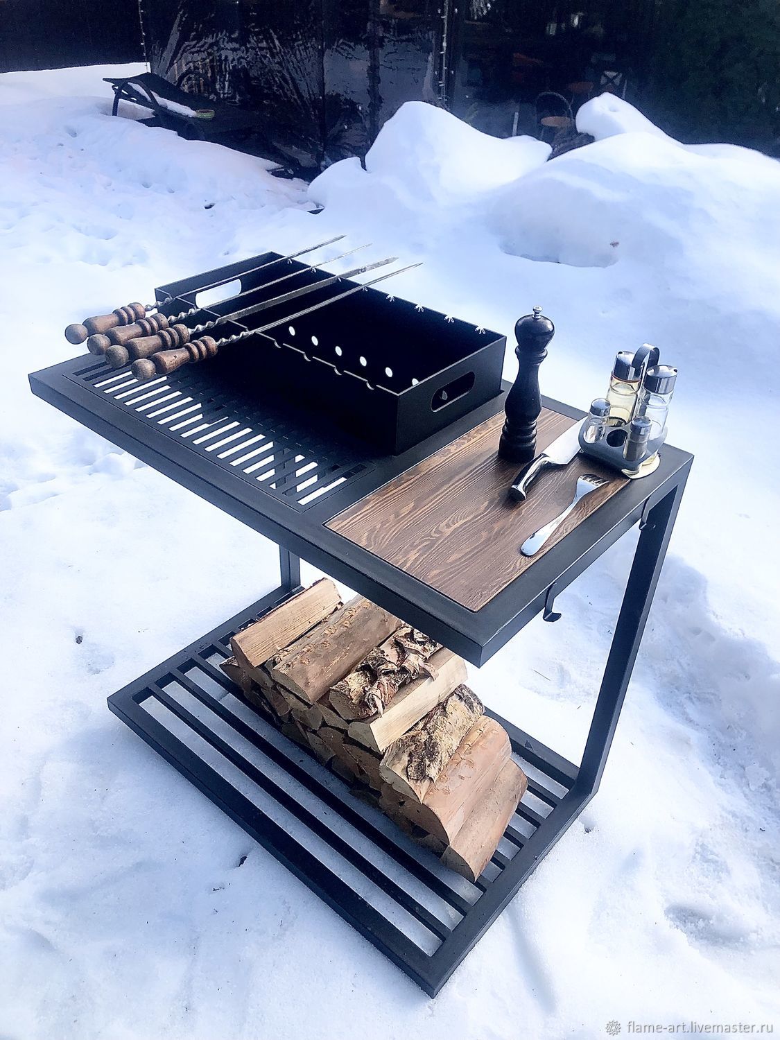 Мангалы: Мангал в стиле лофт купить в интернет-магазине Ярмарка ...