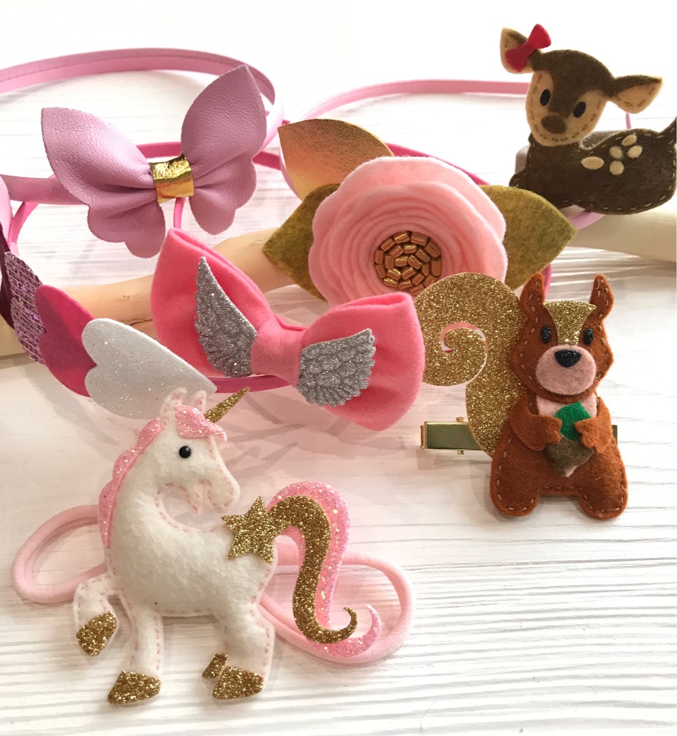 Заколки/резинки в виде животных в интернет-магазине на Ярмарке Мастеров ...