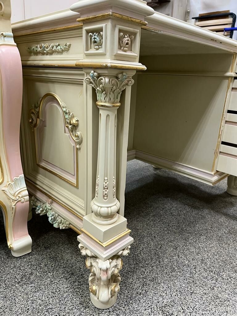 Винтаж: Книжный шкаф стол стул Silik Италия купить в интернет-магазине Ярмарка Мастеров по цене ...