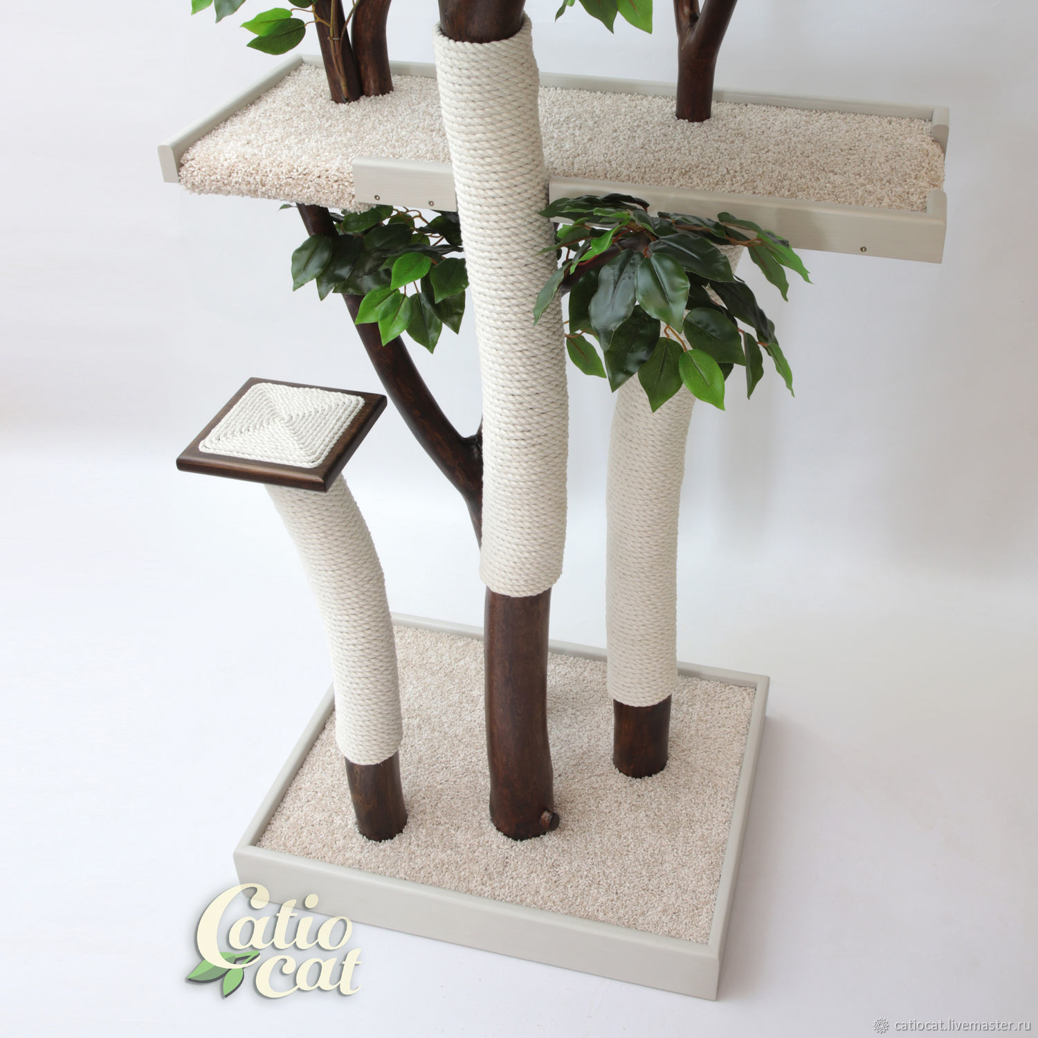 Комплекс для кошек дерево Little Villa в интернет-магазине Ярмарка ...